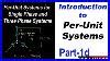 Introduction To Per Unit Systems In Power Systems Part 1d Power Distribution UnitPower