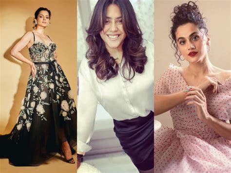 Ekta Kapoor Reacts To Kangana Ranaut Calling Taapsee Pannu Her Sasti