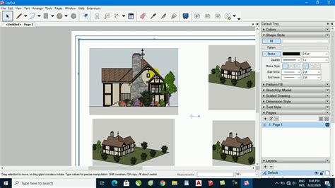 Hướng Dẫn Dàn Trang định Tỷ Lệ Trong Không Gian Layout Sketchup