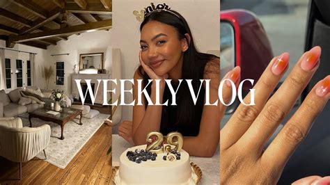 VLOG Beauty Maintenance Birthday Party Home Updates YouTube