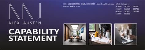 Construction Capability Statement Alexausten