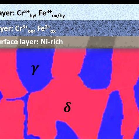 Simplified Two Layer Model Of The Native Passive Film An Inner Layer Download Scientific