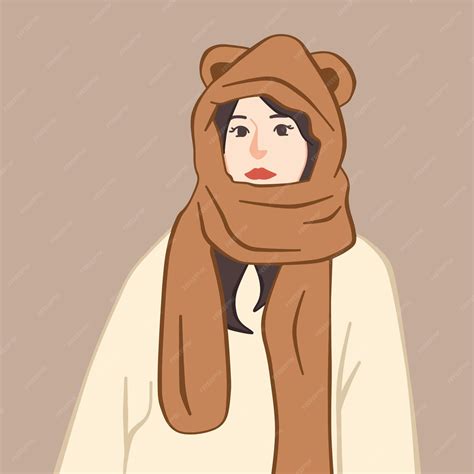 Premium Vector Korean Beautiful Girl Vector Illustration