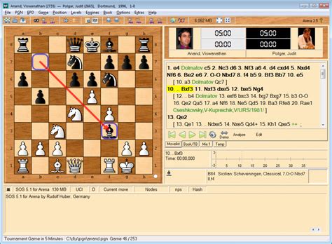 Arena Chess GUI ihned zdarma ke stažení Slunečnice cz