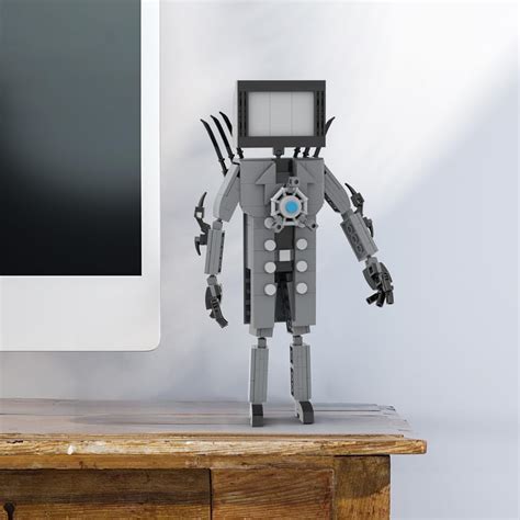 Skibidi Toilet Tv Man Boss Juego De Figuras De Acción De Skibidi