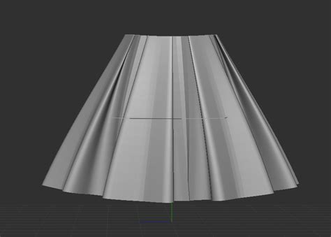 Zbrushでのスカート作成のティップス 初心者講座