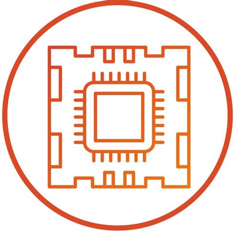 Premium Vector Vector Design Microprocessor Icon Style