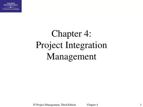 Ppt Chapter 4 Project Integration Management Powerpoint Presentation