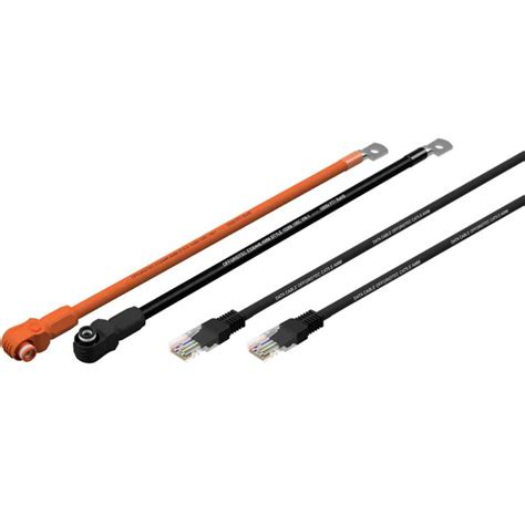 Pylontech Battery To Inverter Cable Set 2x2m 25mmq