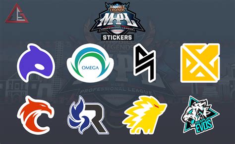 Mpl Ph S9 Team Stickers V2 Omega Nexplay Bren Blacklist Onic