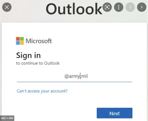 Army Email
