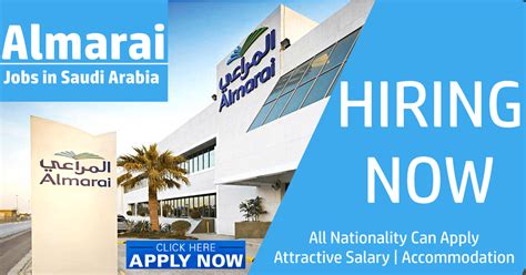 Almarai Job Vacancy Saudi Arabia UAE Kuwait
