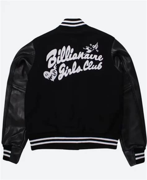 Billionaire Girls Club Holiday Varsity Jacket Bgc Varsity Jacket