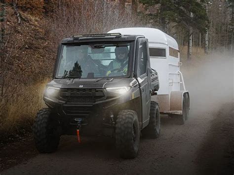 New 2025 Polaris Ranger Xp 1000 Northstar Edition Premium Sunset Red