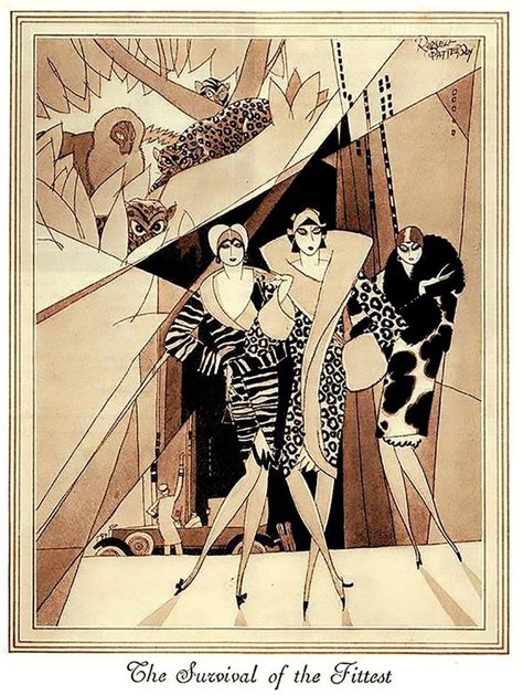 C Russell Patterson 1935 1920s Art Deco Illustrators Character Drawing
