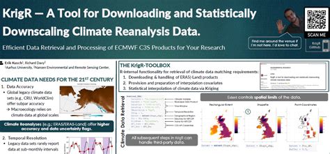 Krigr — A Tool For Downloading And Statistically Downscaling Climate Reanalysis Data Erik Kusch