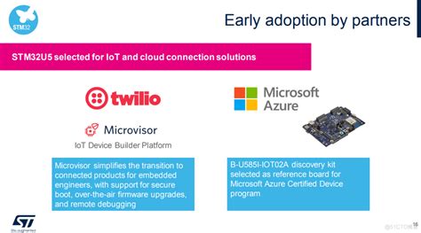 St发布m33内核新品stm32u5，首款40nm工艺超低功耗系列，160mhz全速运行19uamhzwx6319913926827的技术