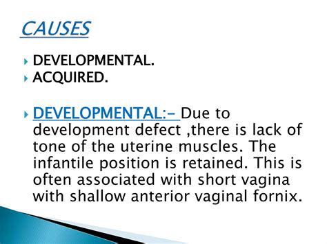 Retro Version Of Uterus Pptx