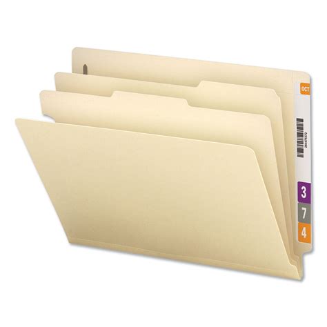 Universal Six Section Manila End Tab Classification Folders Supplies Outlet Llc