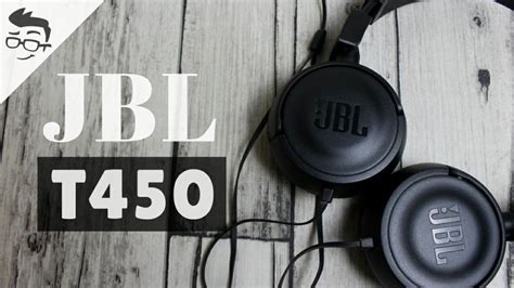 JBL T450 Headphones Review Unboxing With Balanced Audio