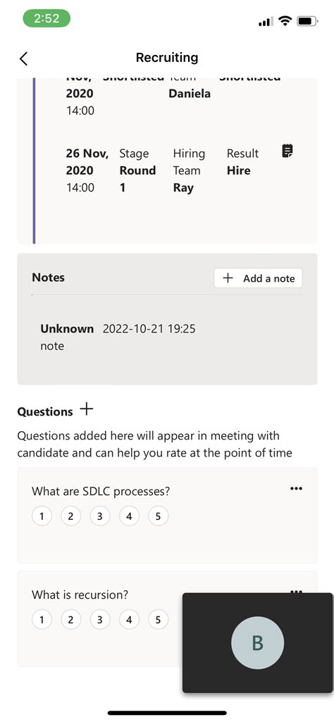 Recruitment App Sample Using Apps In Meetings Code Samples Microsoft Learn