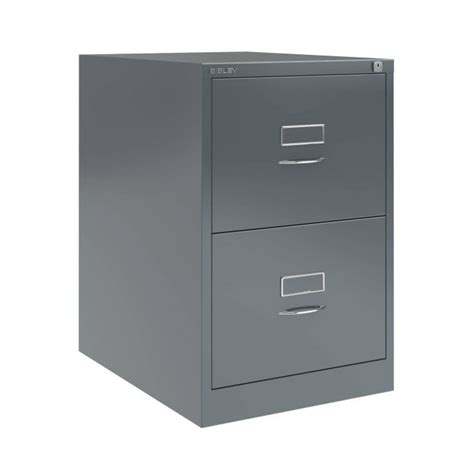 Bisley 2 Drawer Foolscap Filing Cabinet Grey Cabinets Matttroy