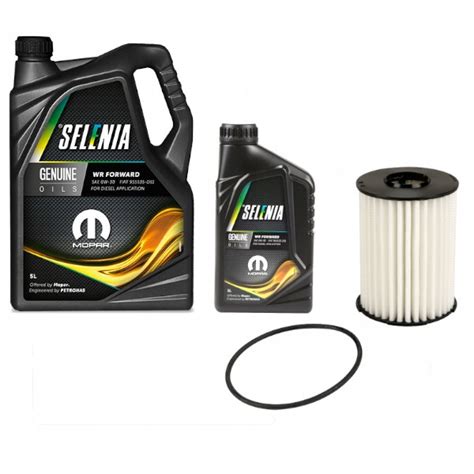 Olej Selenia Wr Forward 0w30 Acea C2 6l Filtr Oleju Oe Fiat Ducato
