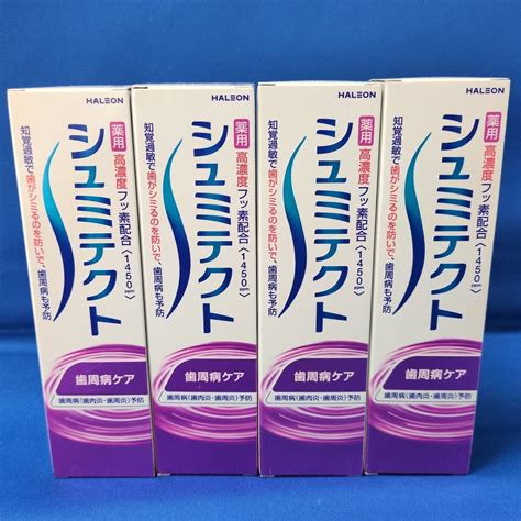 Yahooオークション 【4本セット】アース製薬 シュミテクト 歯周病ケ