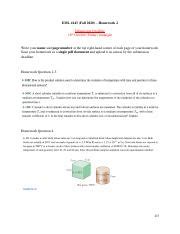 EML4143 Hwk 2 F20 Pdf EML 4143 Fall 2020 Homework 2 Submission