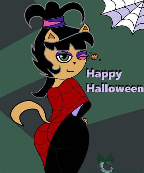 Happy Halloween Kitty As Lydia Deetz By Mastergd21 On Newgrounds