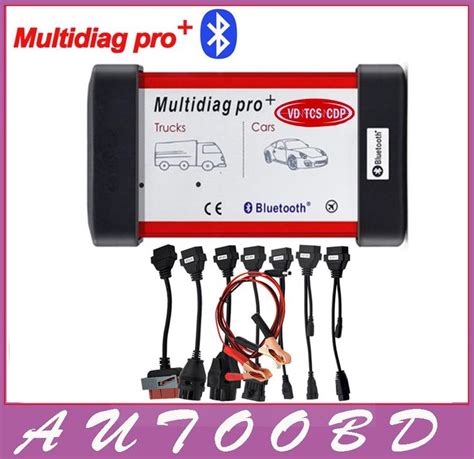 Universal Multidiag Pro Full Car Cables VD TCS CDP PRO OBD Bluetooth Auto Scanner OBDII