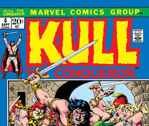 Kull The Conqueror 1971 4 Comic Issues Marvel