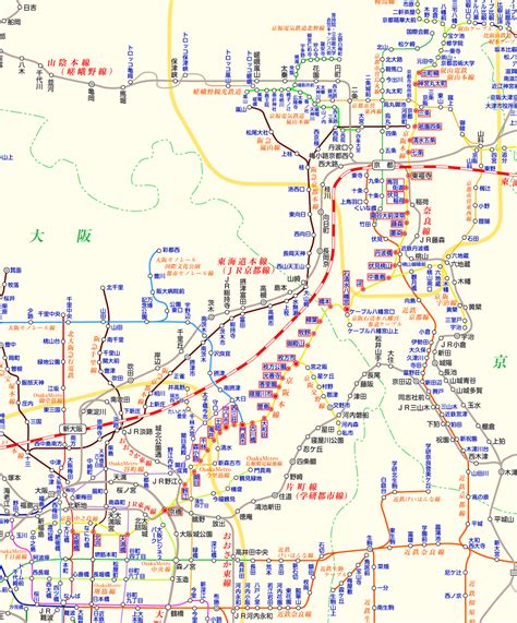 京阪電車 出町柳行きの路線図・停車駅 路線図ネット
