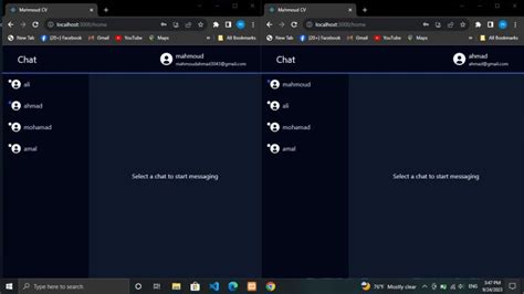 Mahmoud Al Ahmad On Linkedin Web Chat With React Js And Node Js And Mysql Database And …