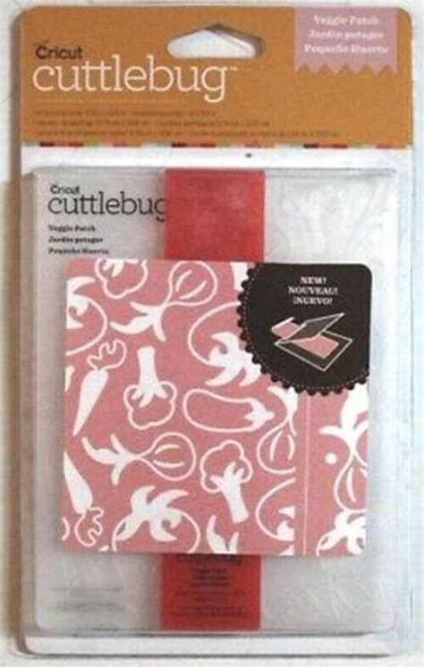 Cuttlebug Embossing Folder And Border Set Veggie Patch