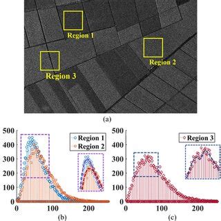 Example Of A Synthetic Aperture Radar SAR Image And Its Statistical
