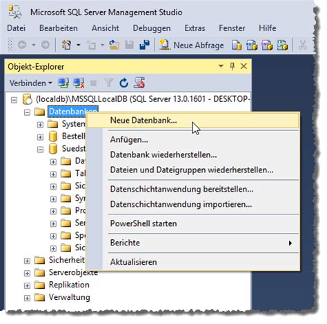 SQL Server Datenbank Erstellen Access Im Unternehmen Know How