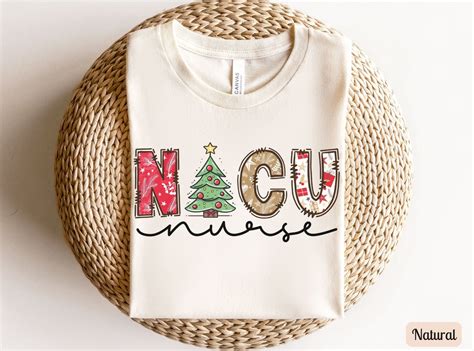 NICU Nurse Christmas Shirt Cute NICU Christmas Shirt Hospital Xmas