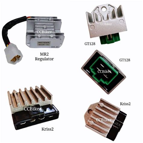Regulator Rectifier Modenas Kriss100 Kriss110 Kriss2 Gt128 Ct110 Jaguh