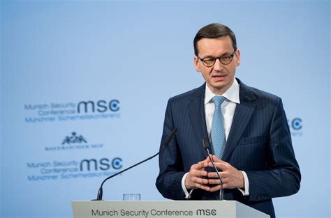 Morawiecki W Monachium Priorytety To Lepszy Sektor Obronny Dla Europy