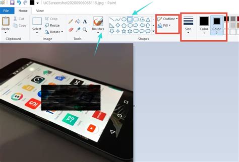 How To Blur In MS Paint Blur Text Or Image On Paint