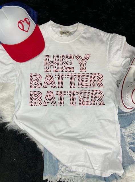 Hey Batter Batter Spangle Tee Spangle Me