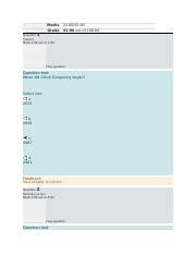 CLoud Prelim N Docx Marks Grade Out Of