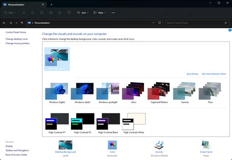 The Old Windows 7 Personalization Page Still Exists In Windows 11 R Windows