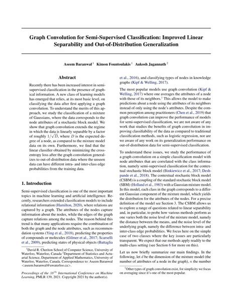 Pdf Graph Convolution For Semi Supervised Classification Dokumentips