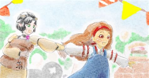 Pixivファンタジアls 【pfls】火の国物産展おもいで【ファイアランド】 さとま 麩＠ブクマ遅れますーのイラスト Pixiv