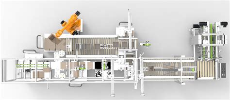Packaging Machine Production Process Line 3d Model Cgtrader