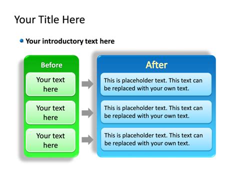 PowerPoint Slide Diagram Text Box Blue Text Boxes TG CrystalGraphics Com