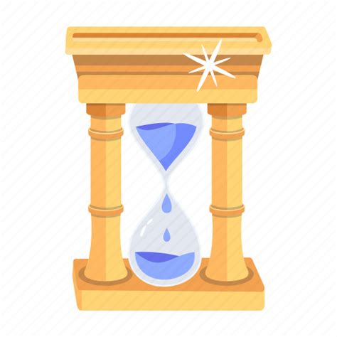 Sand Watch Sand Timer Sand Clock Timepiece Timekeeper Icon