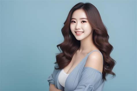 Premium Photo Korean Beauty And Skin Care Model